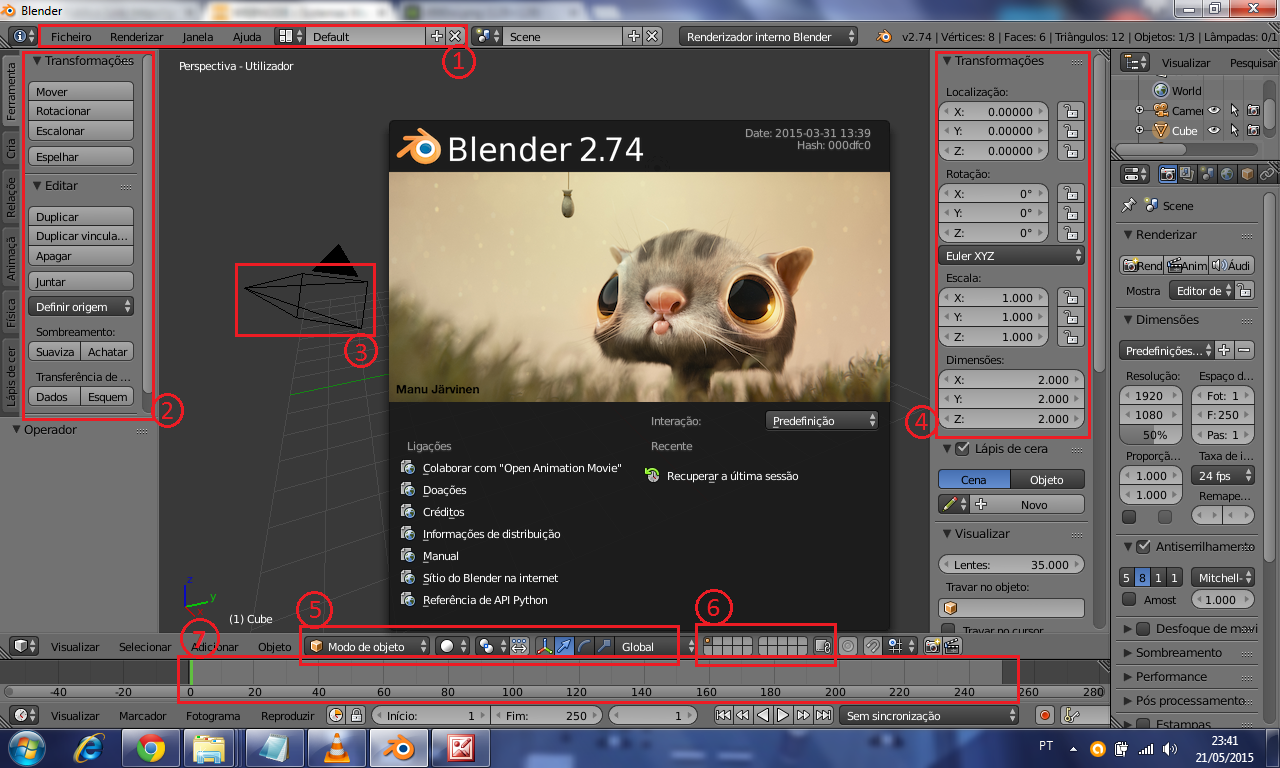 Introdução a modelagem 3D com Blender :: Allysson Publica
